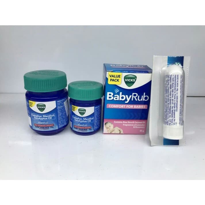 VICKS VapoRub / BabyRub | Shopee Philippines