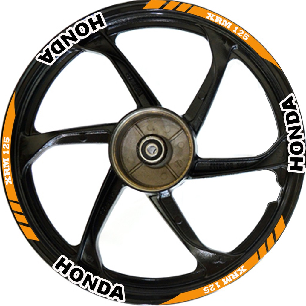 HONDA XRM MAGS STICKER decals (good for 2 mags front anf rear) - Honest Bee