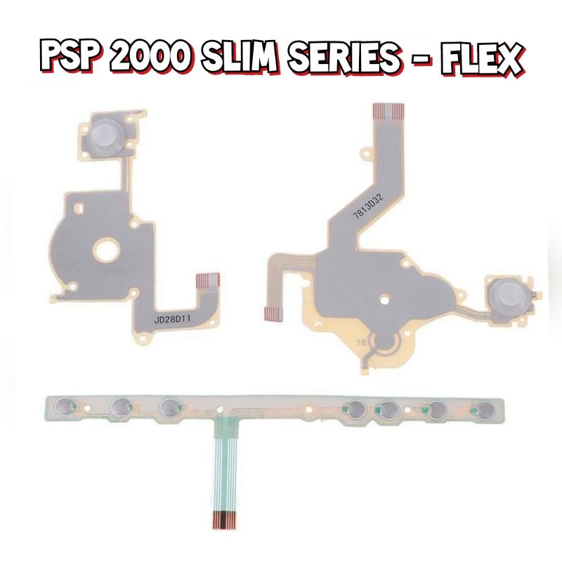 PSP 2000 SLIM FLEX - REPLACEMENT BUTTON FLEX | Shopee Philippines