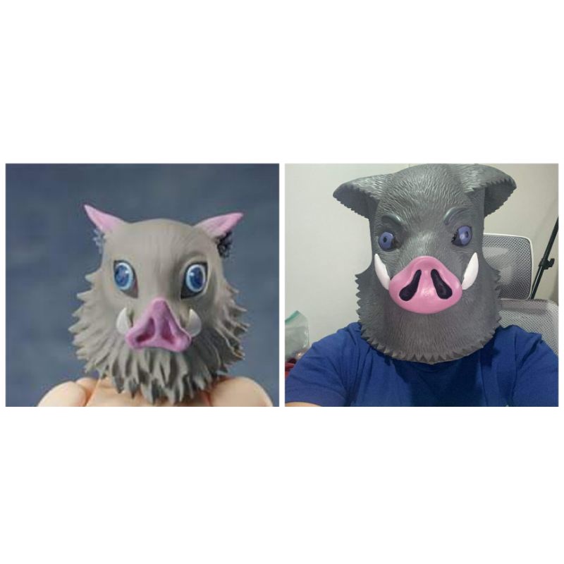 Inosuke Demon Slayer Mask Costume | Shopee Philippines