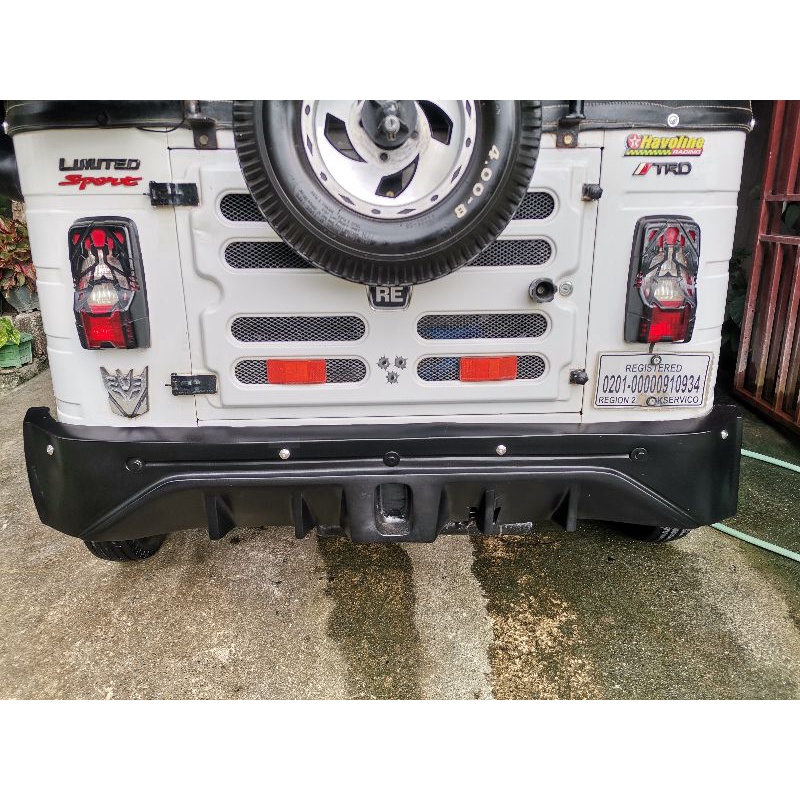 Bajaj REAR BUMPER DIFFUSER | Shopee Philippines