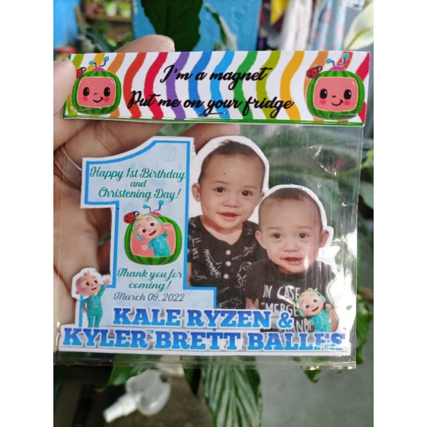 ref magnet souvenir number 1 cocomelon design | Shopee Philippines