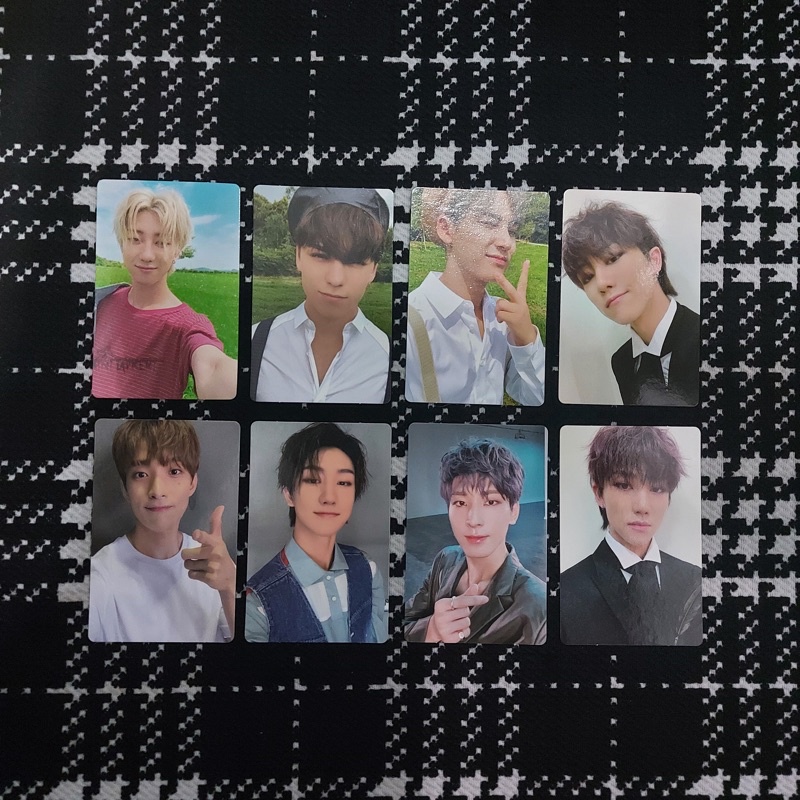Seventeen SVT - An Ode Album Photocard Hope & Begin (The8 Vernon Mingyu Beret DK Wonwoo ...