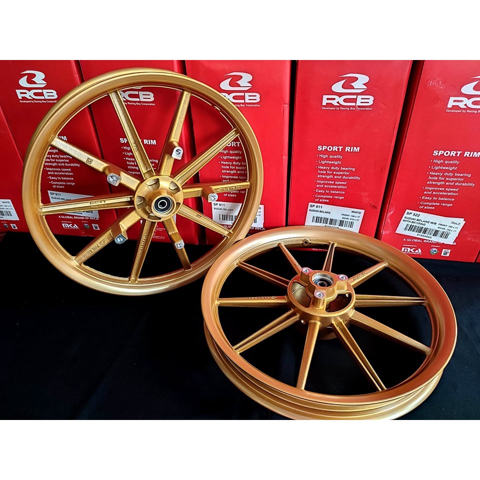 RCB MAGS SP 811 SUZUKI RAIDER 150 1.60FRONT 2.15REAR 17 INCHES | Shopee ...
