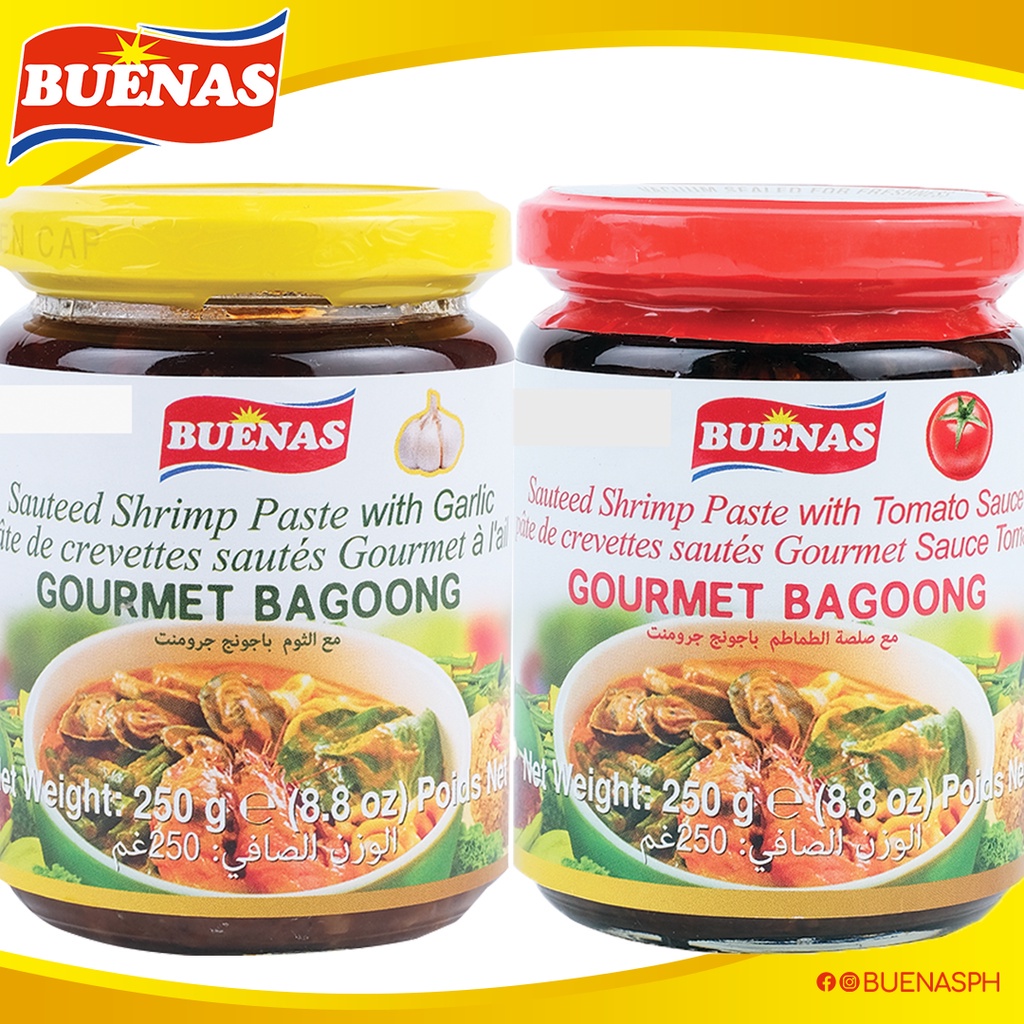 Buenas Gourmet Bagoong Tomato and Garlic 250g | Shopee Philippines