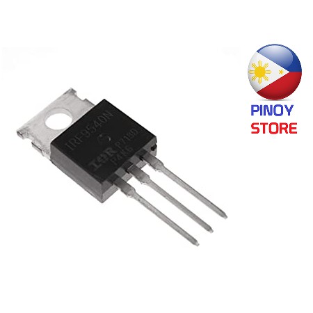 IRF9540N IRF9540 MOSFET power hexfet transistor 100V 23A P-Channel TO-220 9540 | Shopee Philippines