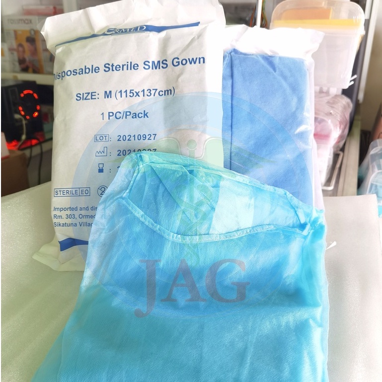 PPE | Disposable Isolation Gown (Piece / Set) | Shopee Philippines
