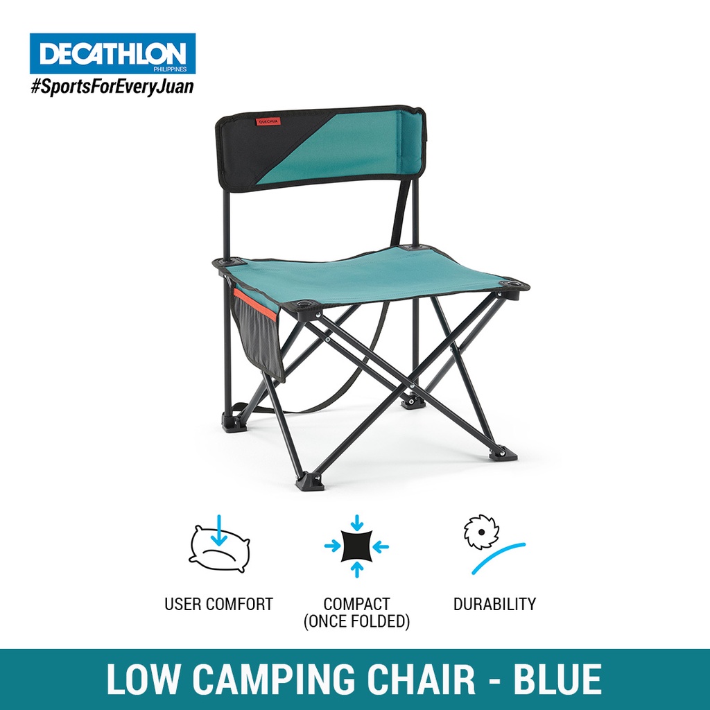 Decathlon Quechua MH100 Low Folding Camping Chair | atelier-yuwa.ciao.jp