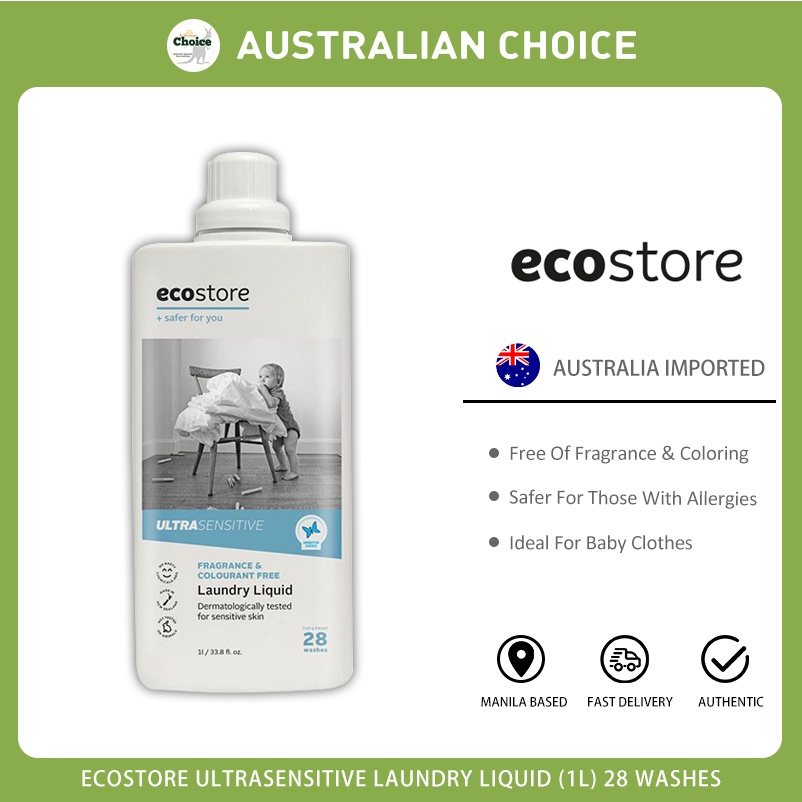 Ecostore Ultrasensitive Laundry Liquid 1L | Shopee Philippines