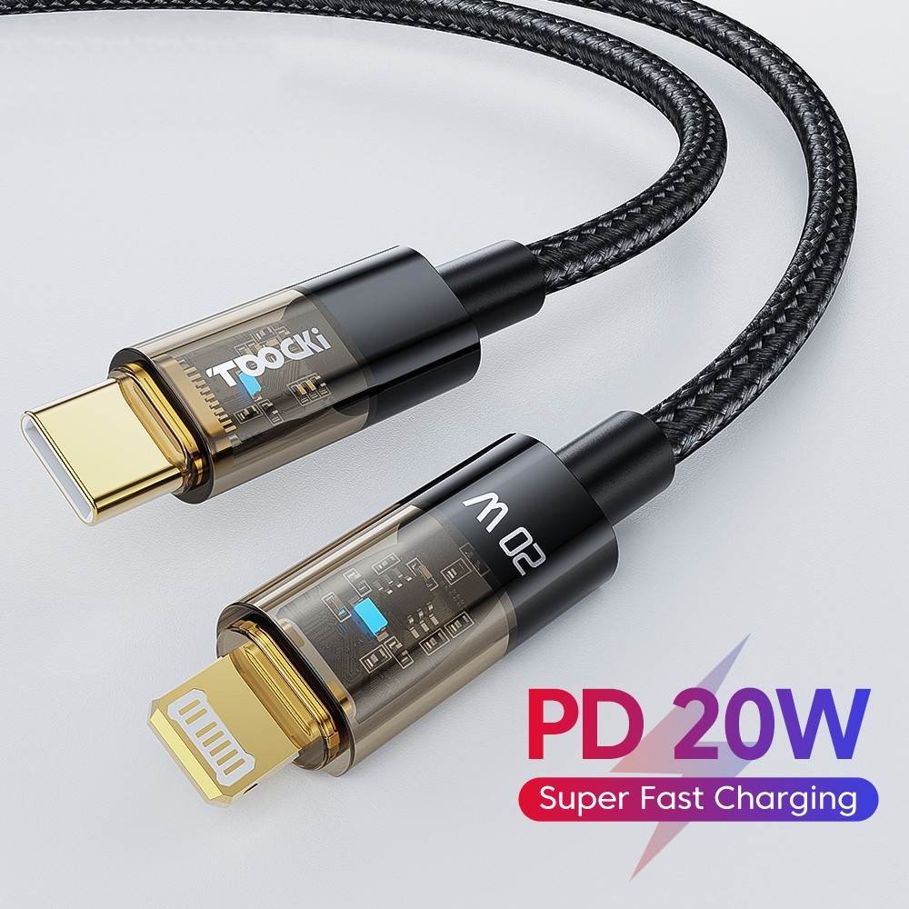 Fast Charging 20W PD Type C To Lighting Cable for iP Quick C-L Charger ...