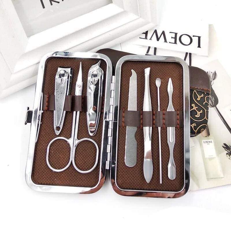 7 In 1 Stainless Steel Nail Cutter Set Nail Clipper Kit Home Personal ...