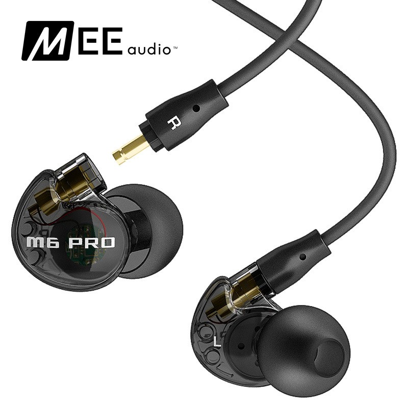 MEE Audio M6 PRO In-Ear Monitors HiFi Wired Sport Earphone | Shopee ...