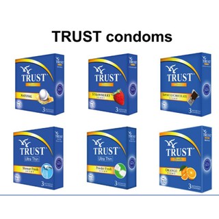 TRUST PREMIERE CONDOMS ALL VARIANTS (3PCS PER PACK) | Shopee Philippines