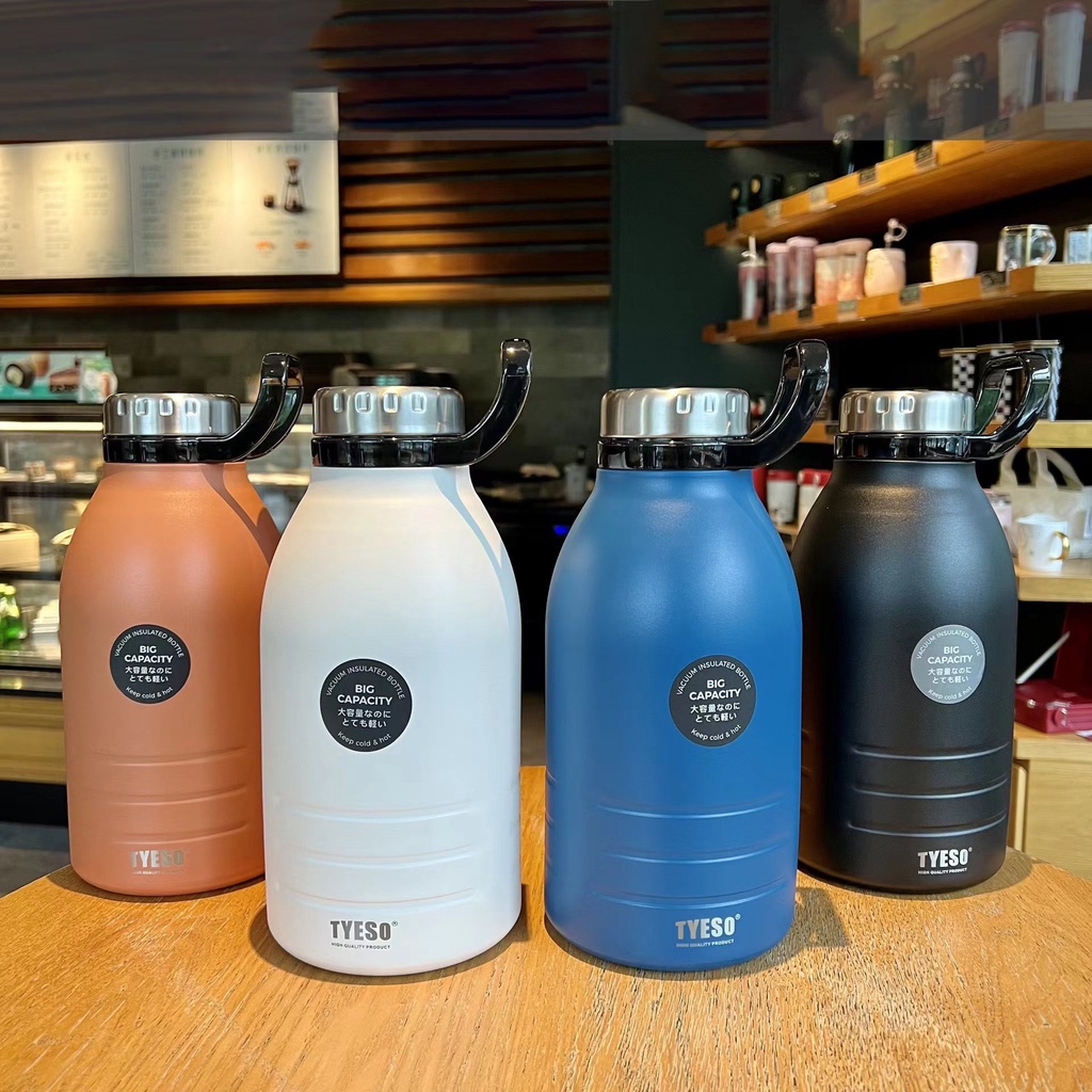 Original Tyeso 1500ML-1900ML Stainless Double Wall Insulated Tumbler ...