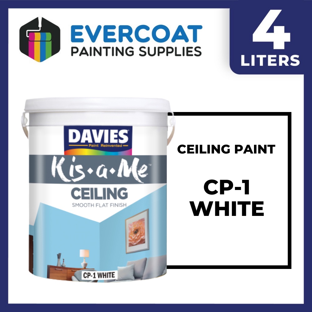 Davies CP-1 White Ceiling Paint 4L | Shopee Philippines