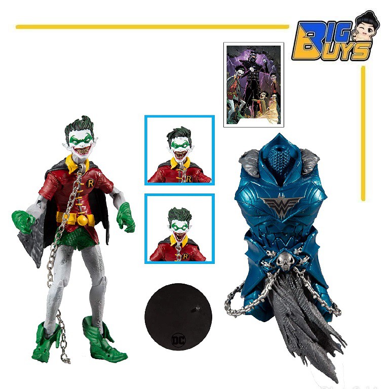 McFarlane DC Multiverse The Batman Who Laughs Robin Crows, 47% OFF