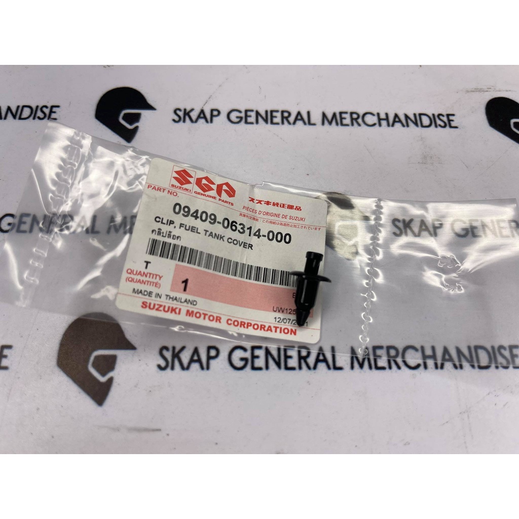 SGP - FAIRING CLIP PUSH PIN SUZUKI ( 09409-06314-000 ) | Shopee Philippines