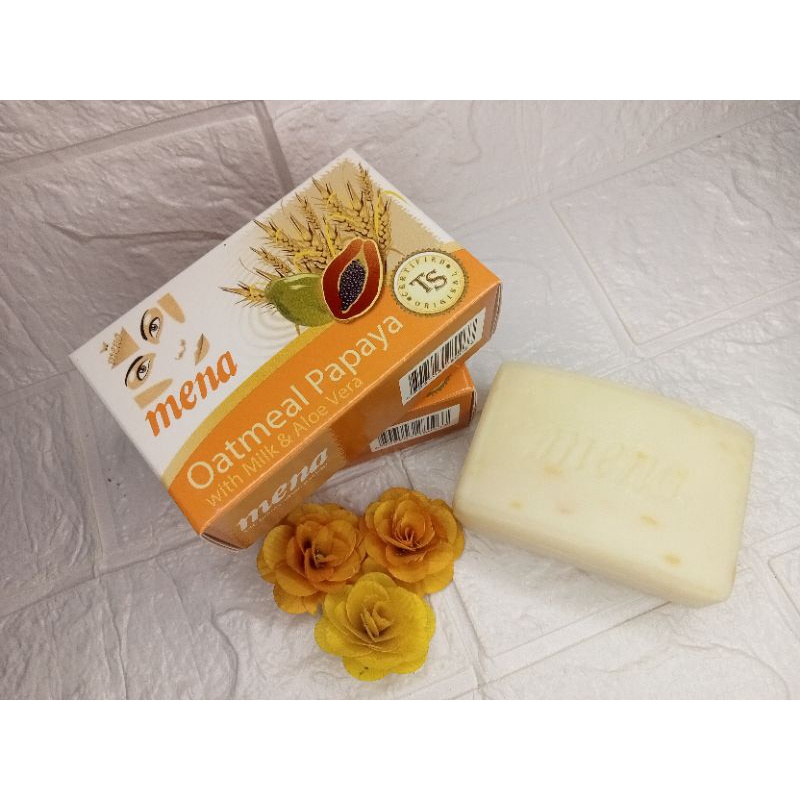 BUY 1 TAKE 1 MENA OATMEAL PAPAYA with MILK and ALOE VERA | Shopee ...