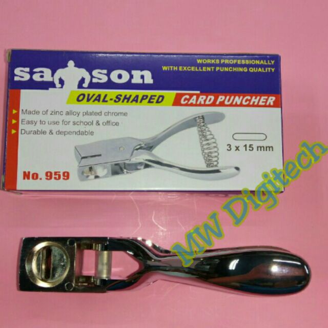 Id Oval Puncher, Oblong | Shopee Philippines