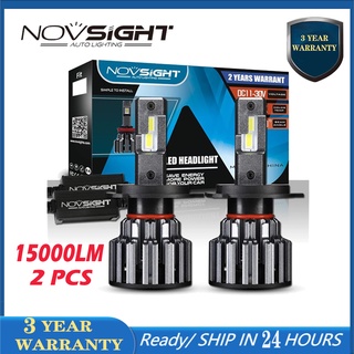 【UPGRADED】Novsight H4 LED Headlight For Car H4 H11 Super Long Life headlight bulb 12V 100W A ...