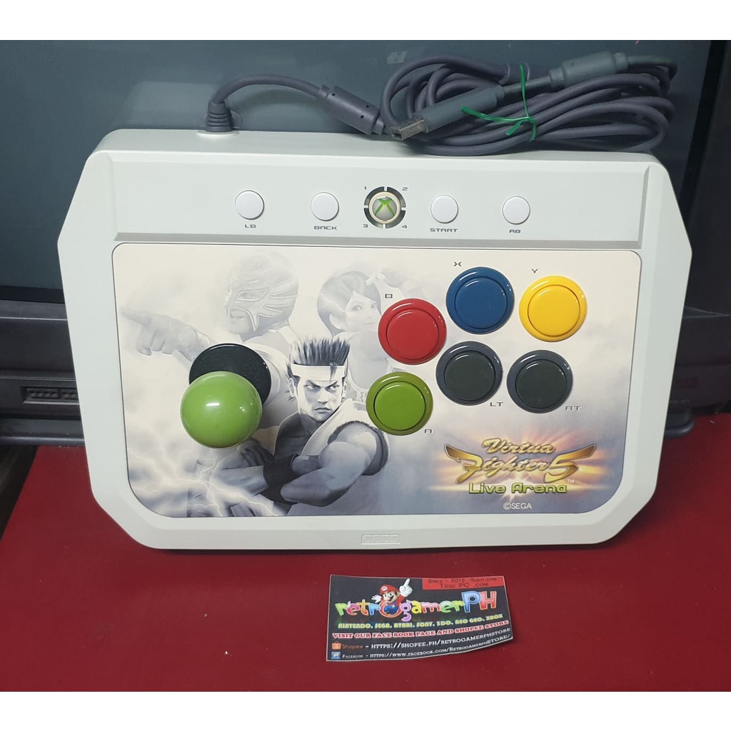 Hori Virtua Fighter 5 Live Arena Arcade Fight Stick Xbox | Shopee ...