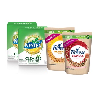 NESTEA Cleanse Powdered Green Tea with Fiber 250ml - Pack of 20 Adult ...