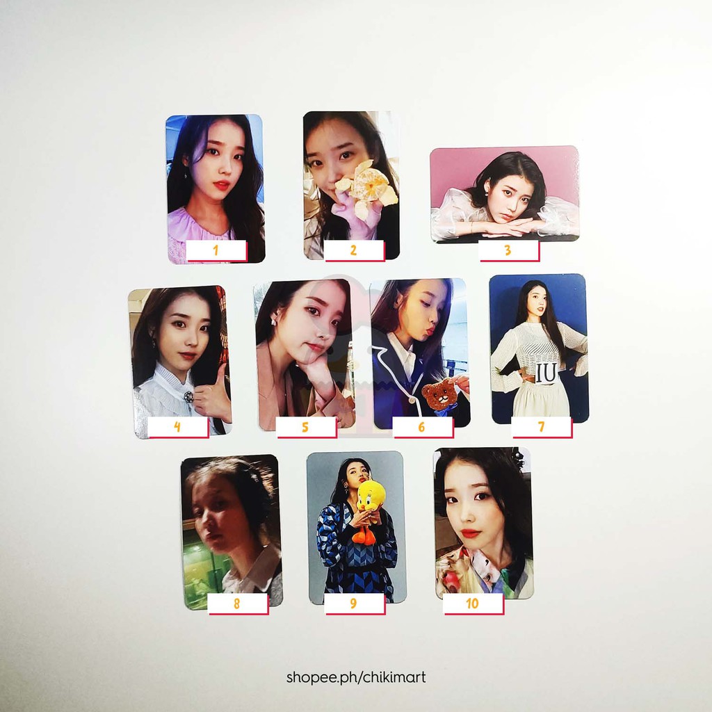 IU Lilac Official Photocards | Shopee Philippines