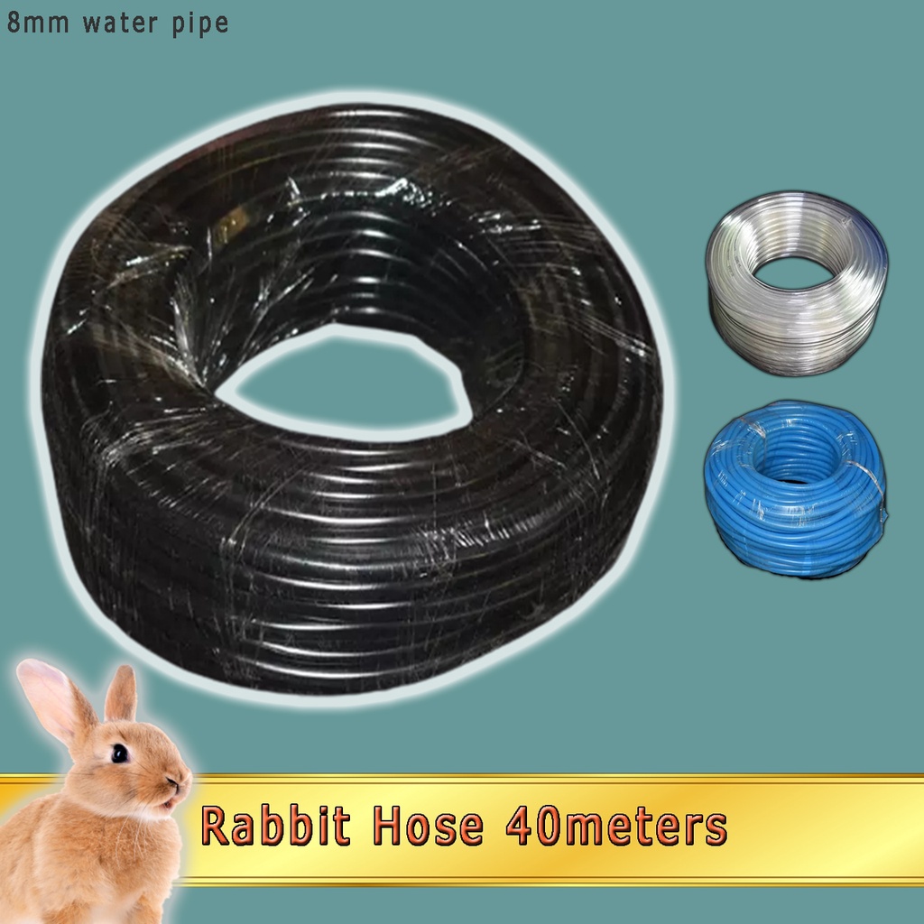 40 meters Rubber HOSE Tubing for Automatic Rabbit Water Drinkers (8mm ...