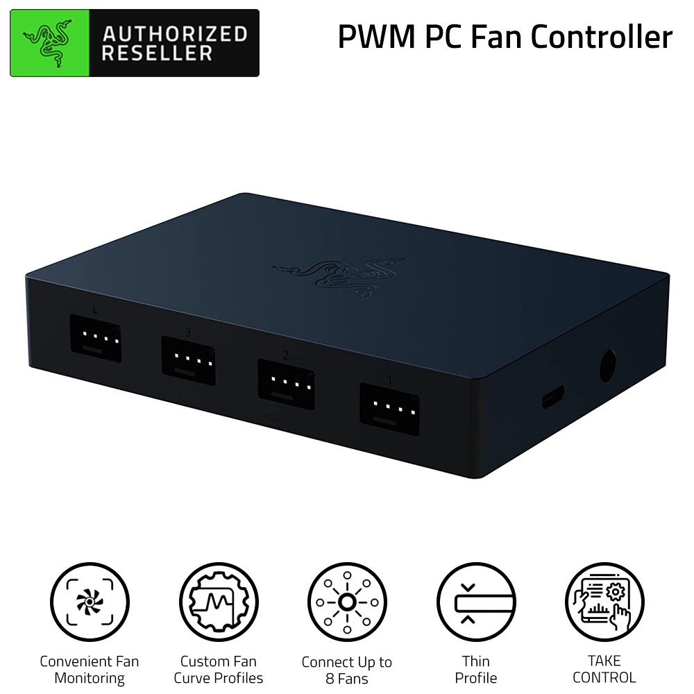 Razer PWM Gaming PC Fan Controller - FRML Packaging | Shopee Philippines
