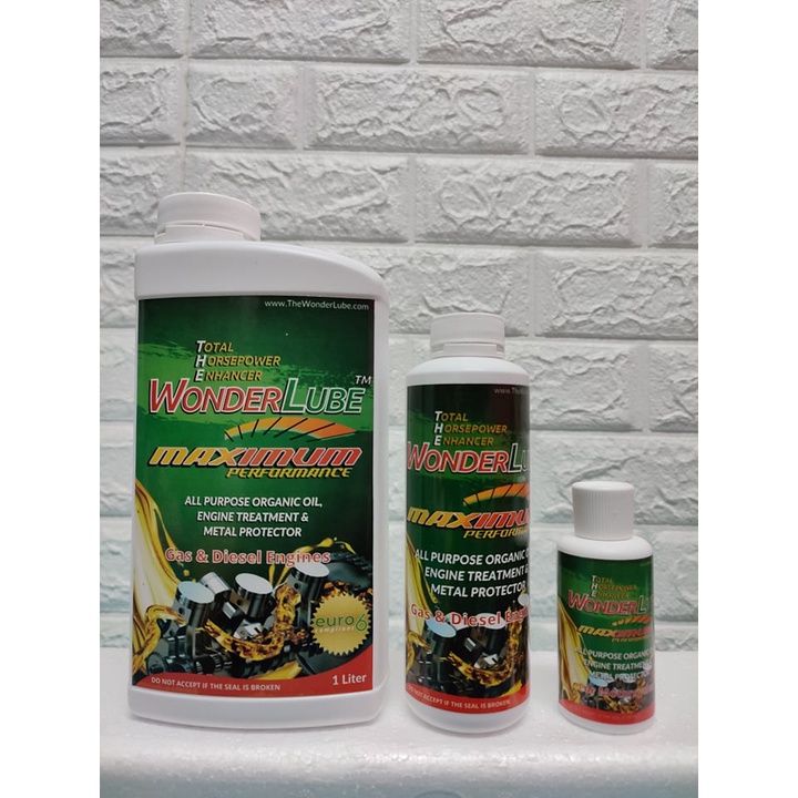 TOTAL HORSEPOWER ENHANSER WONDER LUBE 1 LITER FOR SUV SEDAN TRUCK PICK ...