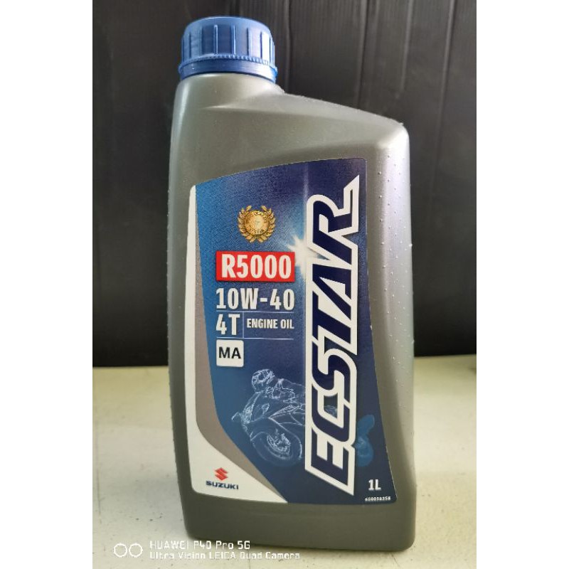 SUZUKI ECSTAR GENUINE OILS 10w 40 SAE API SL 4T 1L | Shopee Philippines
