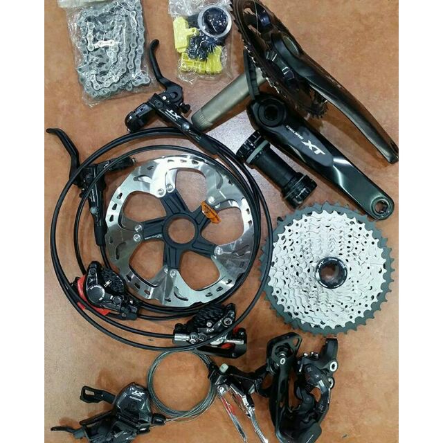 Shimano Deore XT M8000 Mtb group set (3X) 11 speed | Shopee Philippines