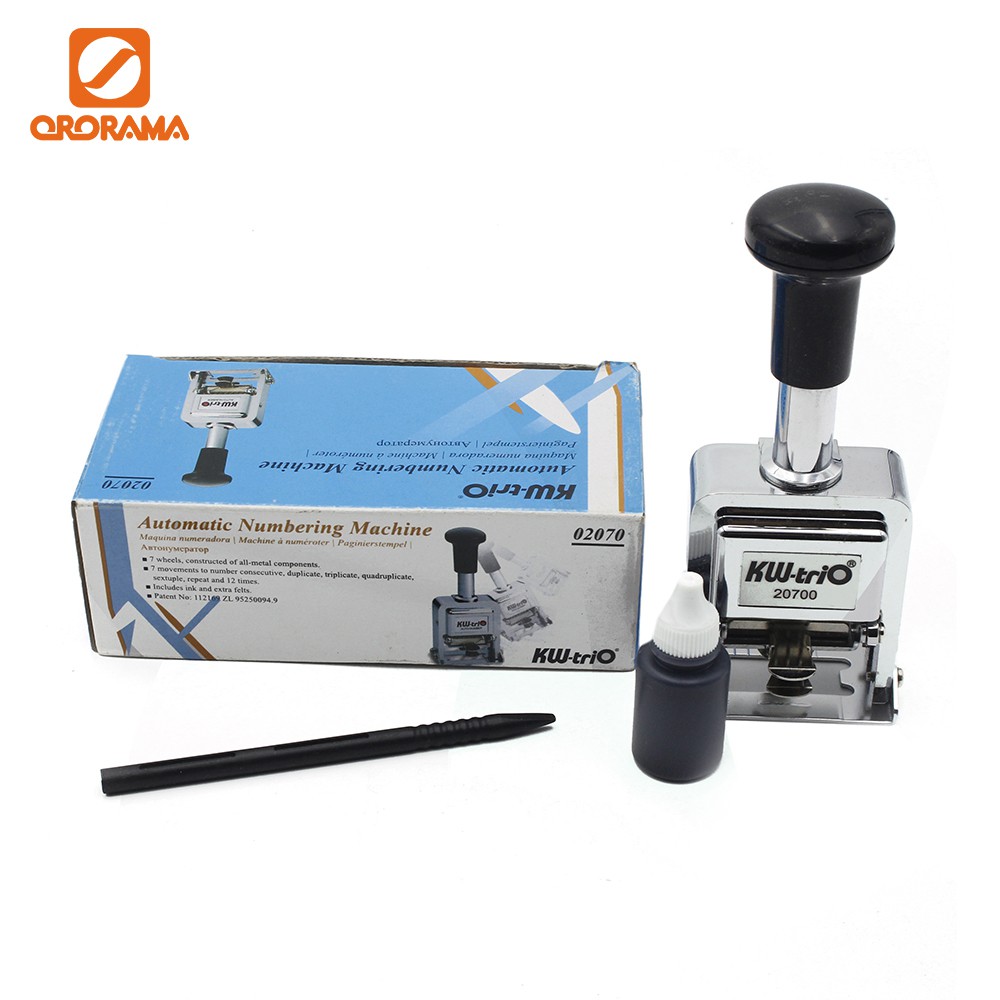 Automatic Numbering Machine Brand KW-Trio 02070 7-Digit Coding Machine ...