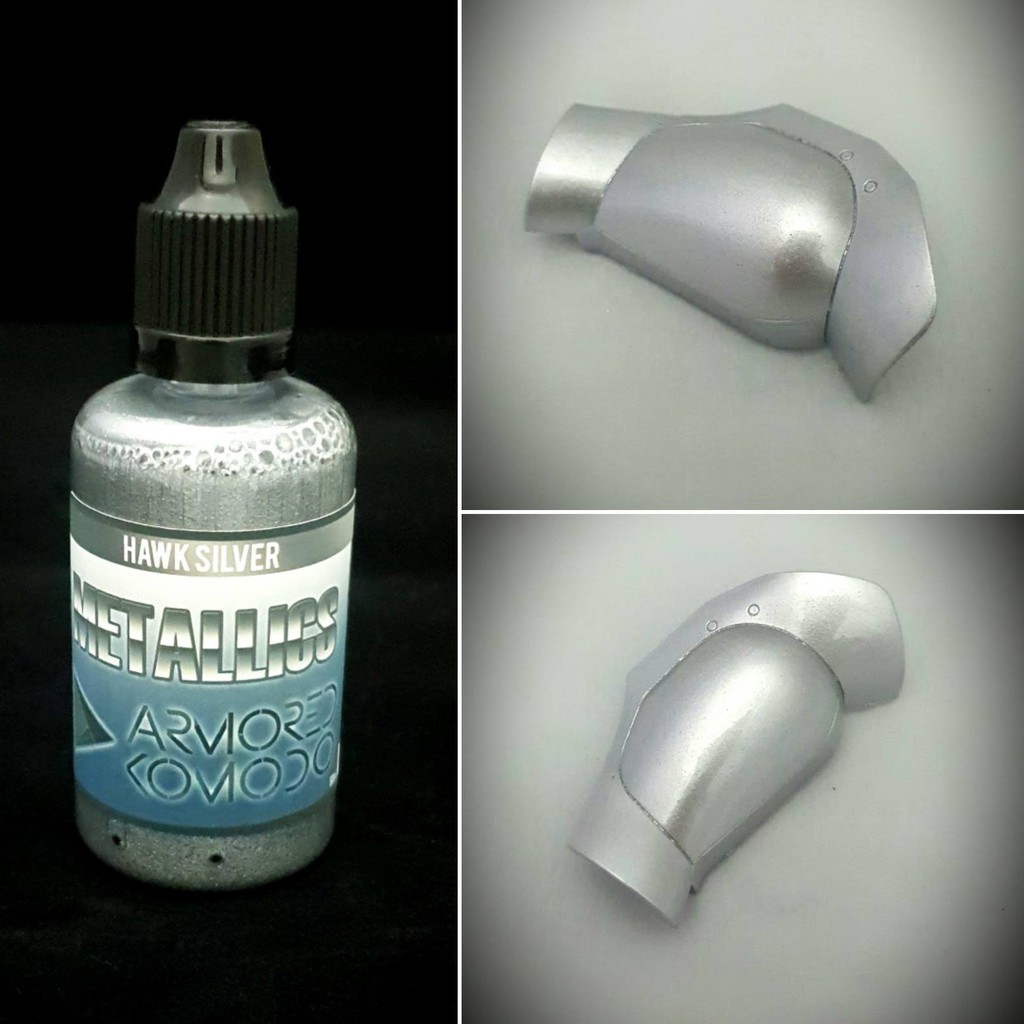 ArKom: PH200 Hawk Silver Metallic Pearl Airbrush Paint (Armored Komodo ...