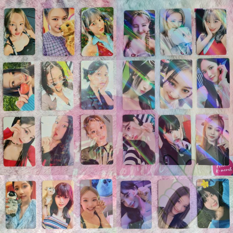 ONHAND - TWICE - BETWEEN 1&2 OFFICIAL PHOTOCARD POB [Soundwave, Withmuu ...