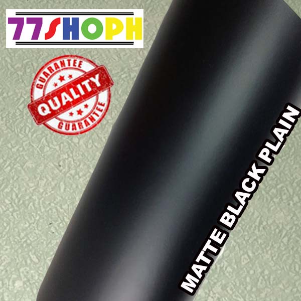 Matte Black Plain Vinyl Sticker | Shopee Philippines