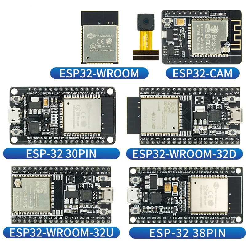 Esp 32s Esp Wroom 32 Esp32 Esp 32 Bluetooth And Wifi Dual Core Cpu With