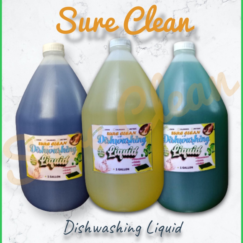 SURE CLEAN Dishwashing Liquid / Concentrated , Mabula, Mabango / 1 ...