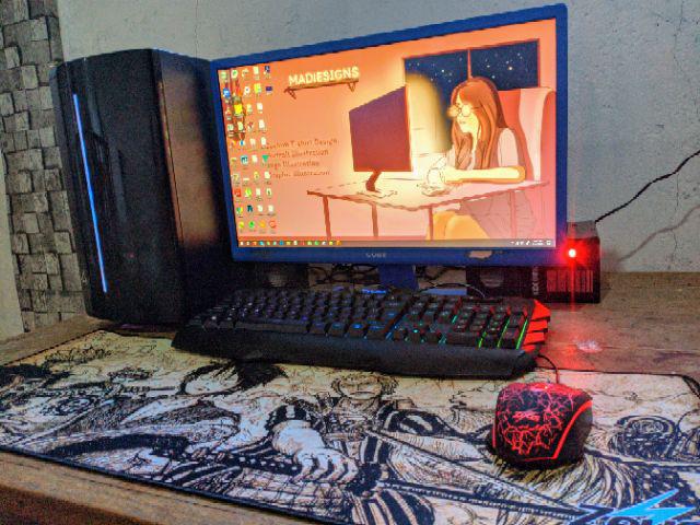 Zeus M-110 Lightning Chain Bolt Gaming Mouse Breathing Light | Shopee ...