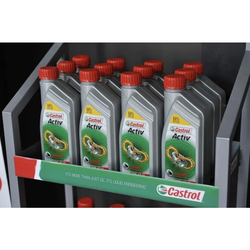 CASTROL ACTIV 4T 20W-40 ( 1 LITER/800ML) | Shopee Philippines