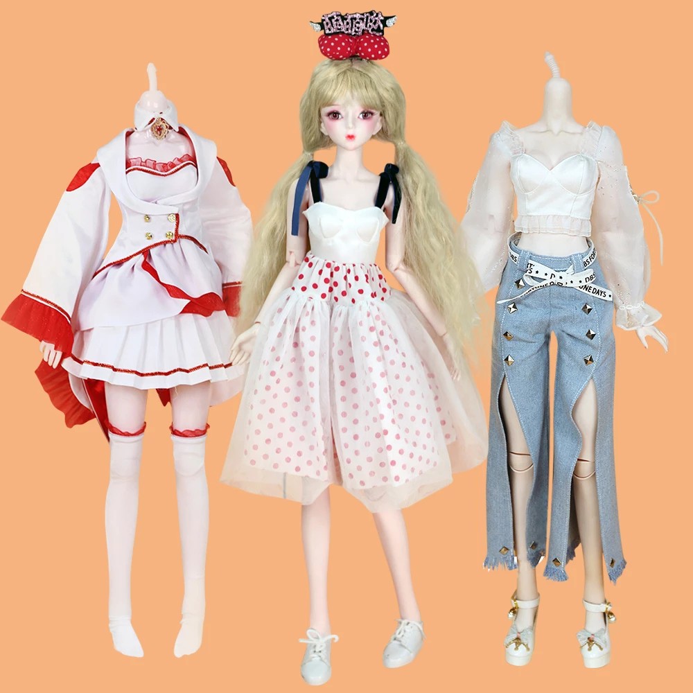 outfit for 1/3 bjd doll clothes fashion clothes for 60cm height doll ...