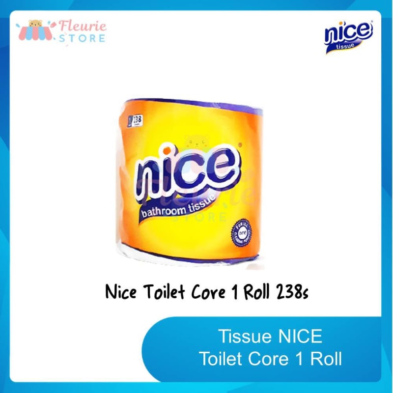 Nice Toilet Core Tissue 1 Roll Non Emboss 238s - WC Roll Tissue ...