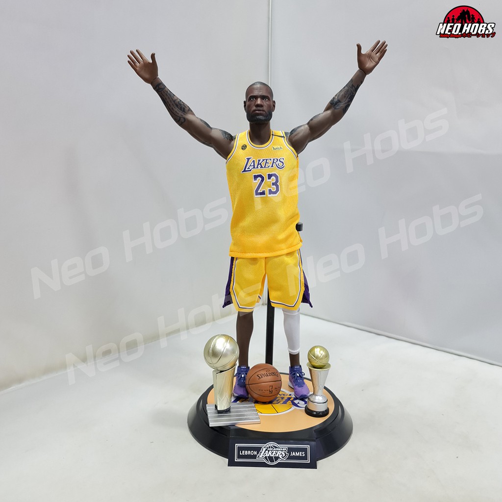 GK KO NBA Lebron James Lakers Finals Special PVC Statue | Shopee ...