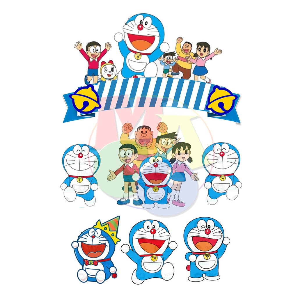Doraemon Cake Toppers | Shopee Philippines