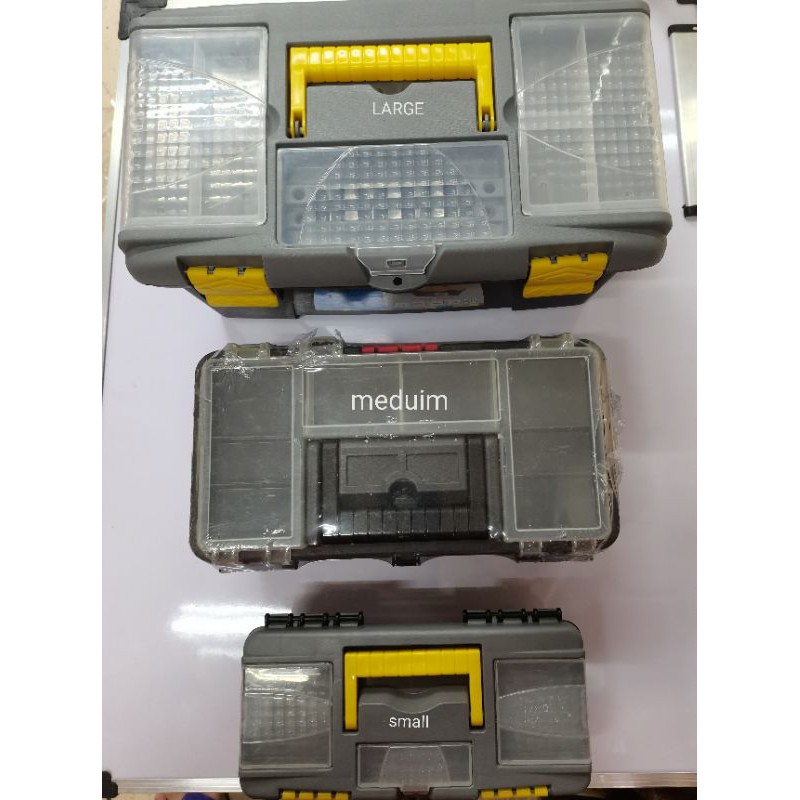 Heavy Duty Multi-Purpose Tool Box / Storage Box small med.large ...