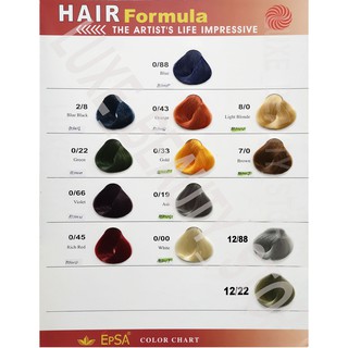 EPSA PROFESSIONAL HAIR COLOR TUBE 2 | Shopee Philippines