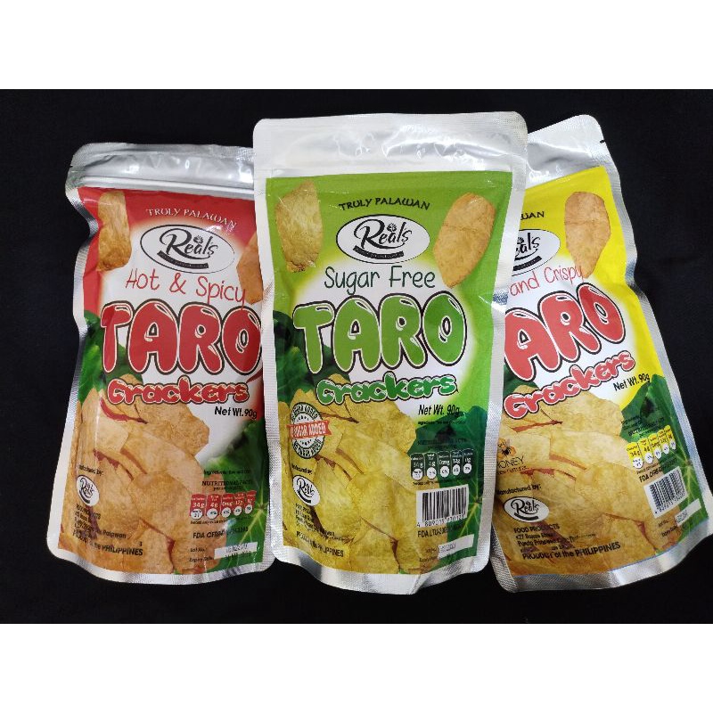 Palawan's Taro Crackers 90g | Shopee Philippines