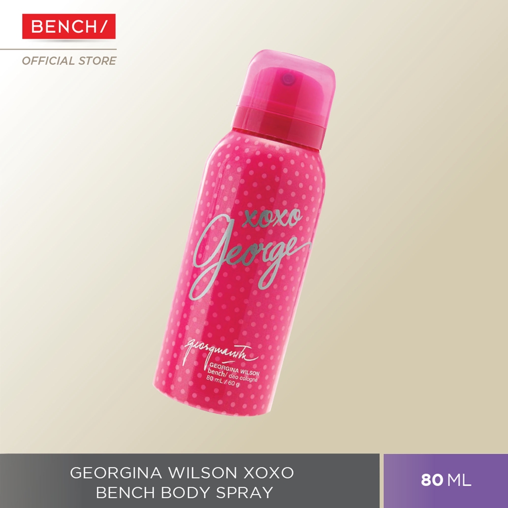 TDG0080A - BENCH/ Georgina Wilson Xoxo George Deo Cologne 80ml | Shopee ...