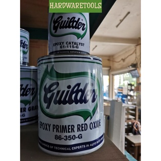 Guilder Epoxy Primer with Catalyst Gray / Red / White Gallon | Shopee ...