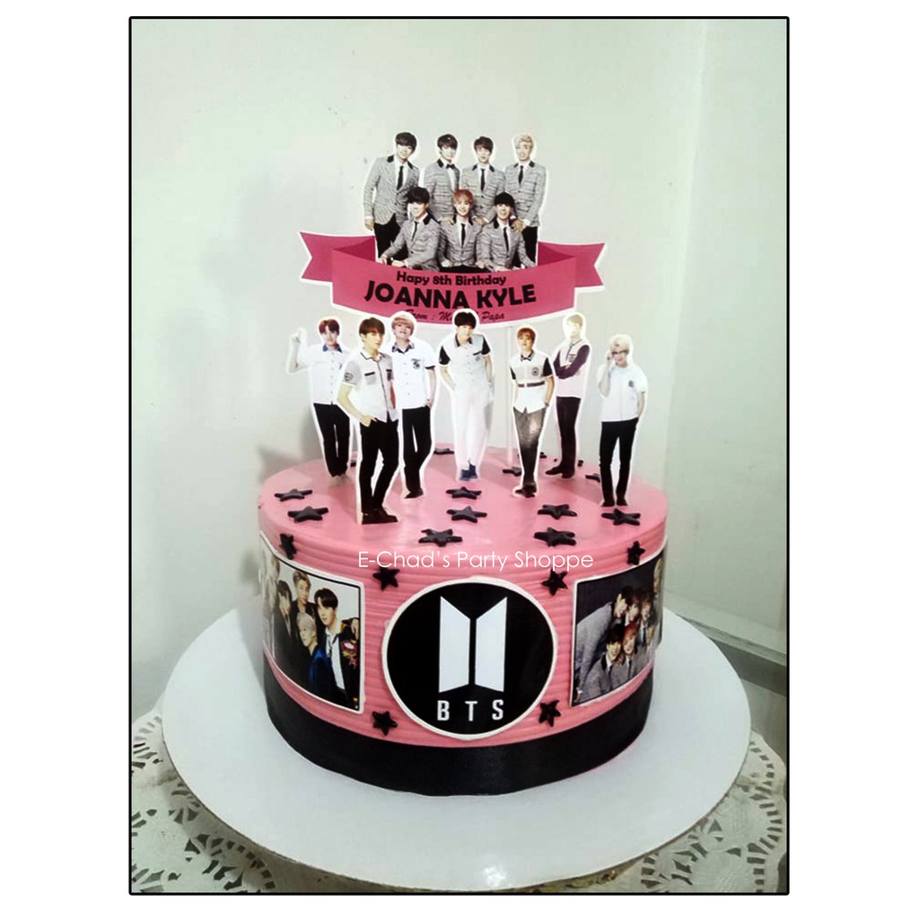 BTS GROUP Cake Topper | Shopee Philippines